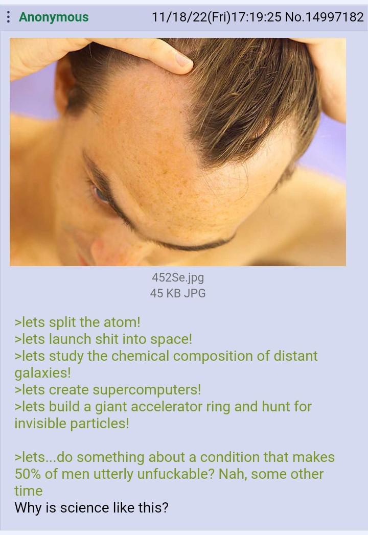 You ran for the mirror, but slipped in the clippings | /r/Greentext ...