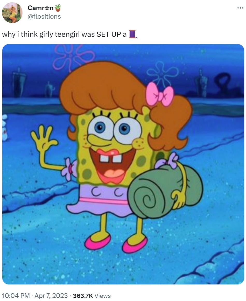 why i think girly teengirl was SET UP a 🧵 | Girly Teengirl | Know Your Meme
