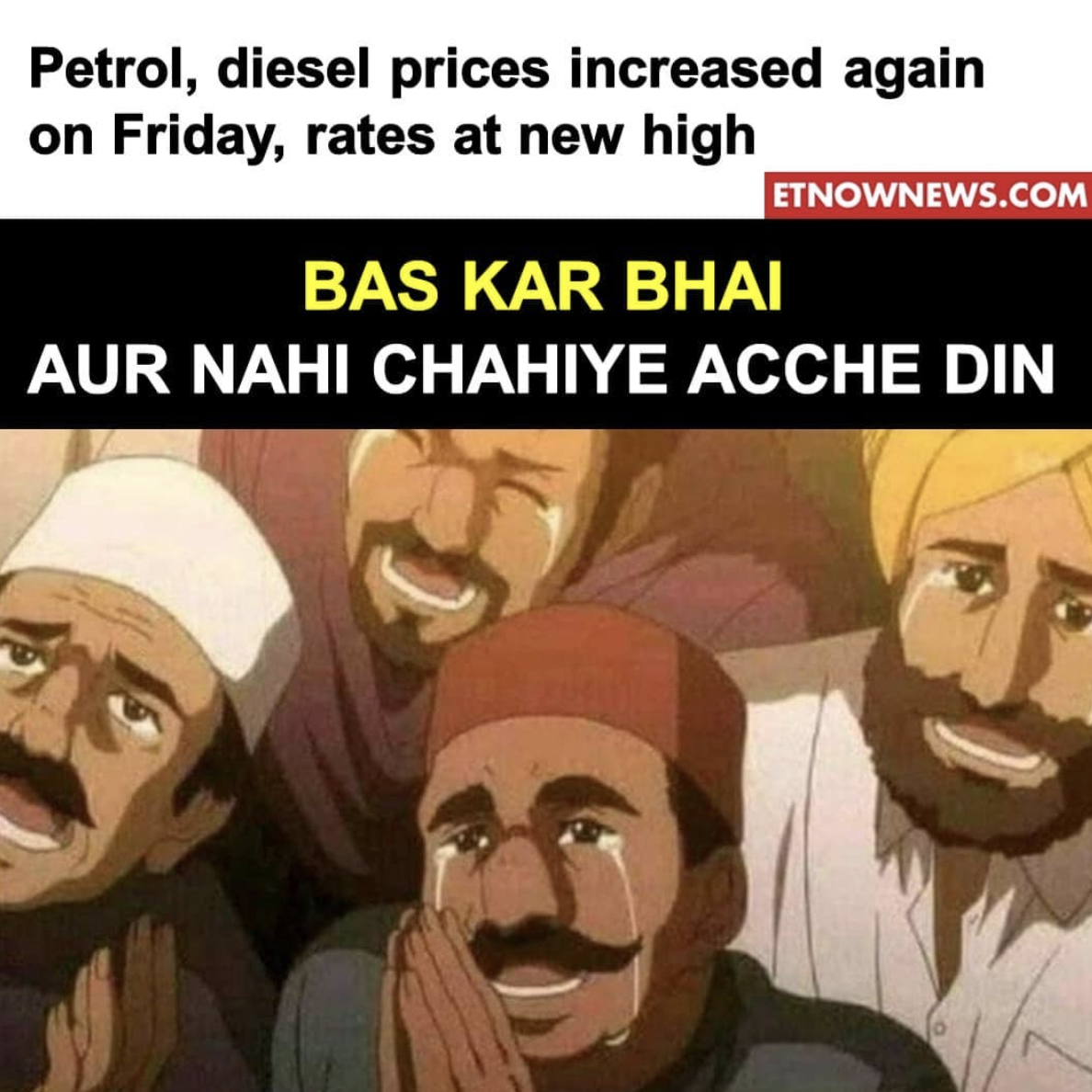 Bas Kar Bhai / Crying Anime Indian Villagers | Bas Kar Bhai / Crying ...