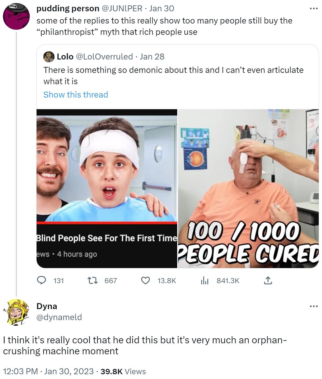 I think it's really cool that he did this but it's very much an orphan ...