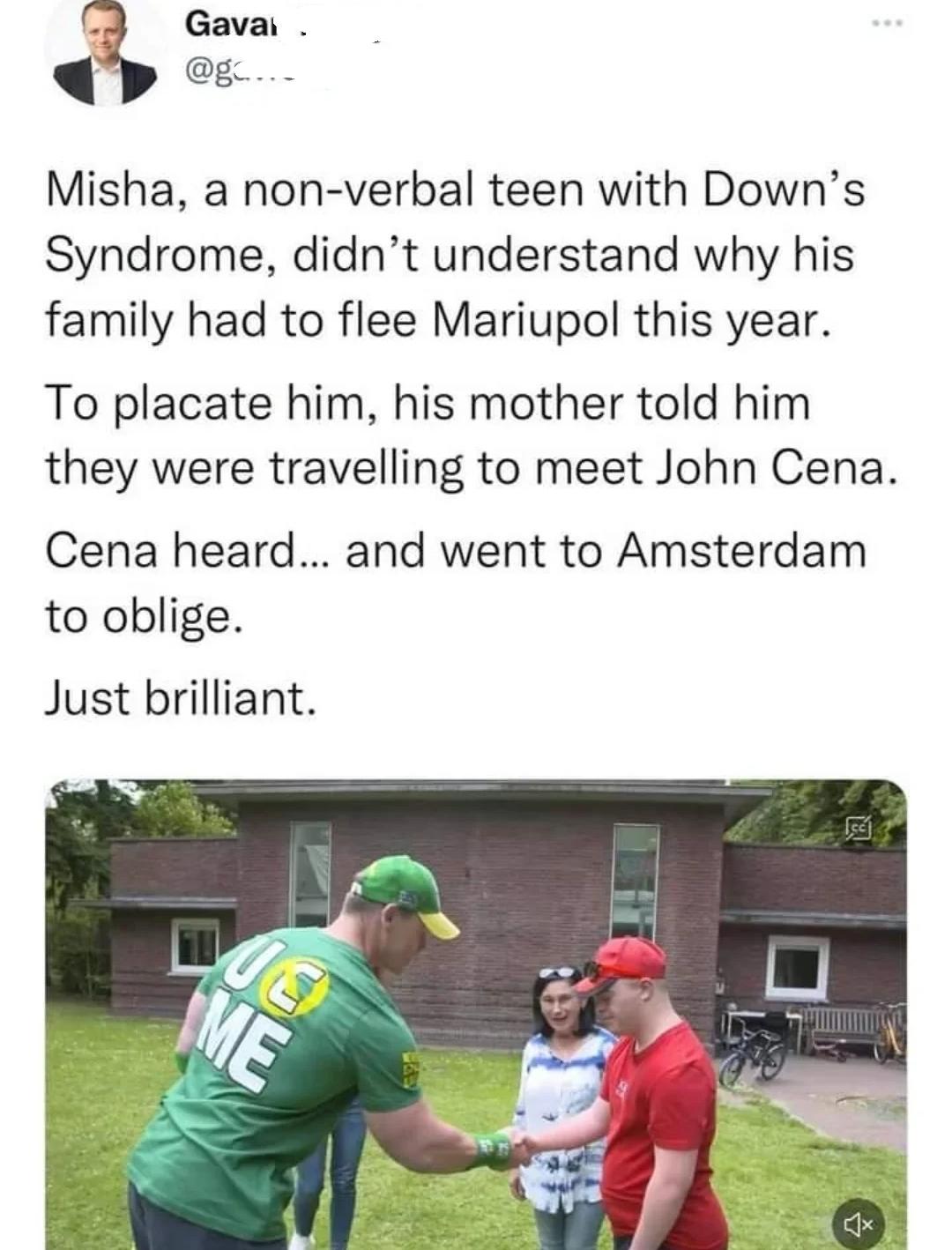 Wholesome Cena | /r/wholesomememes | Wholesome Memes | Know Your Meme
