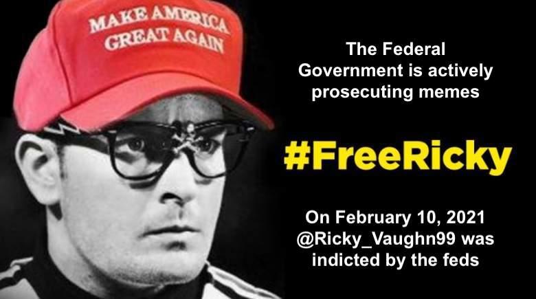 Daily Stormer's #FreeRicky banner. | Trial Of Douglass Mackey | Know ...