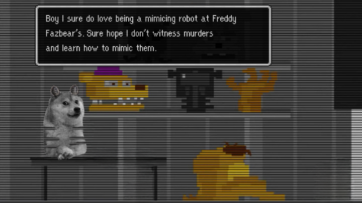Le modern fnaf lore is something else has arrived | /r/dogelore ...