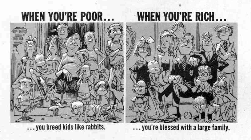 MAD Magazine: "When you're poor" vs "When you're rich" | Know Your Meme