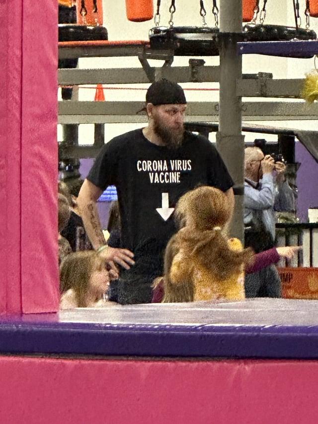 At a Kid's Trampoline Park | Know Your Meme