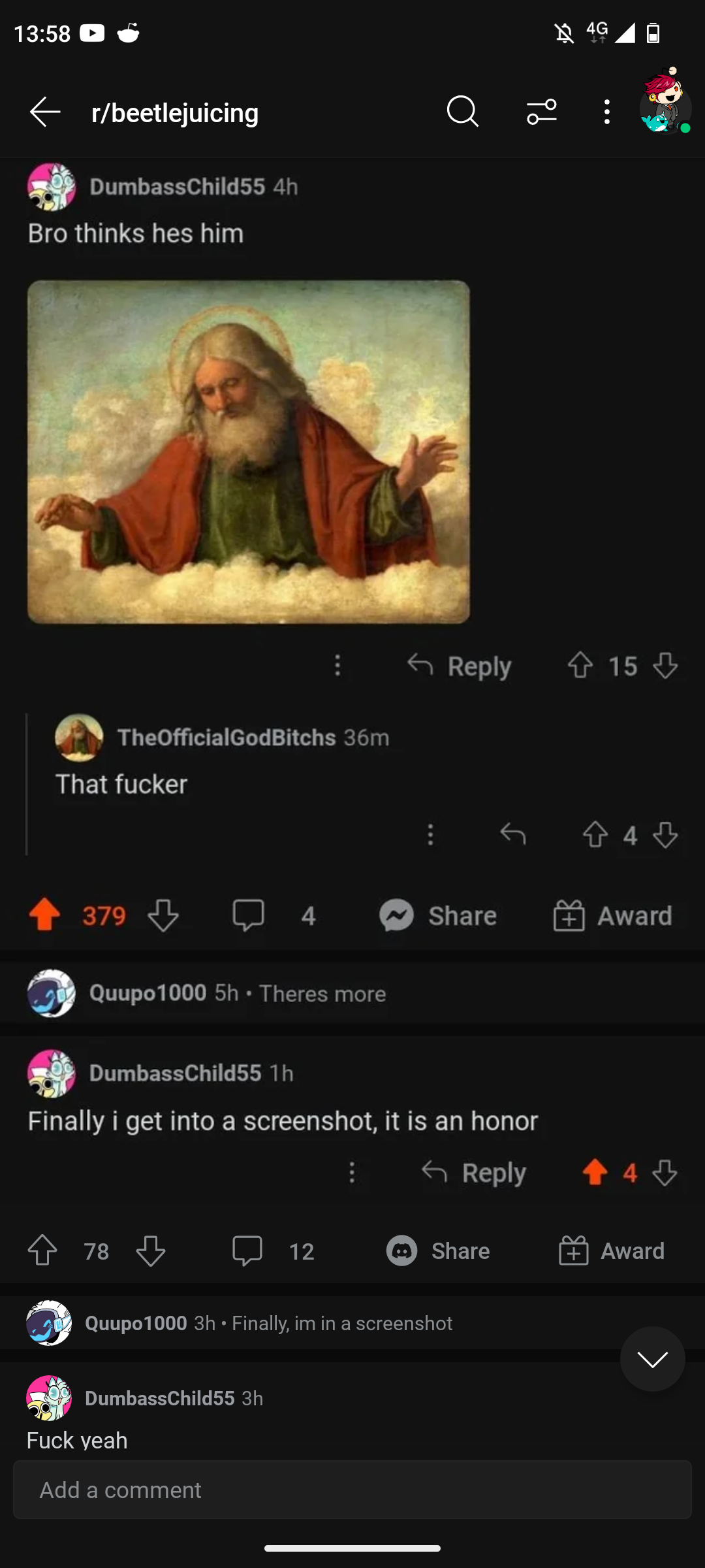 The triple | /r/beetlejuicing/ | Beetlejuicing | Know Your Meme