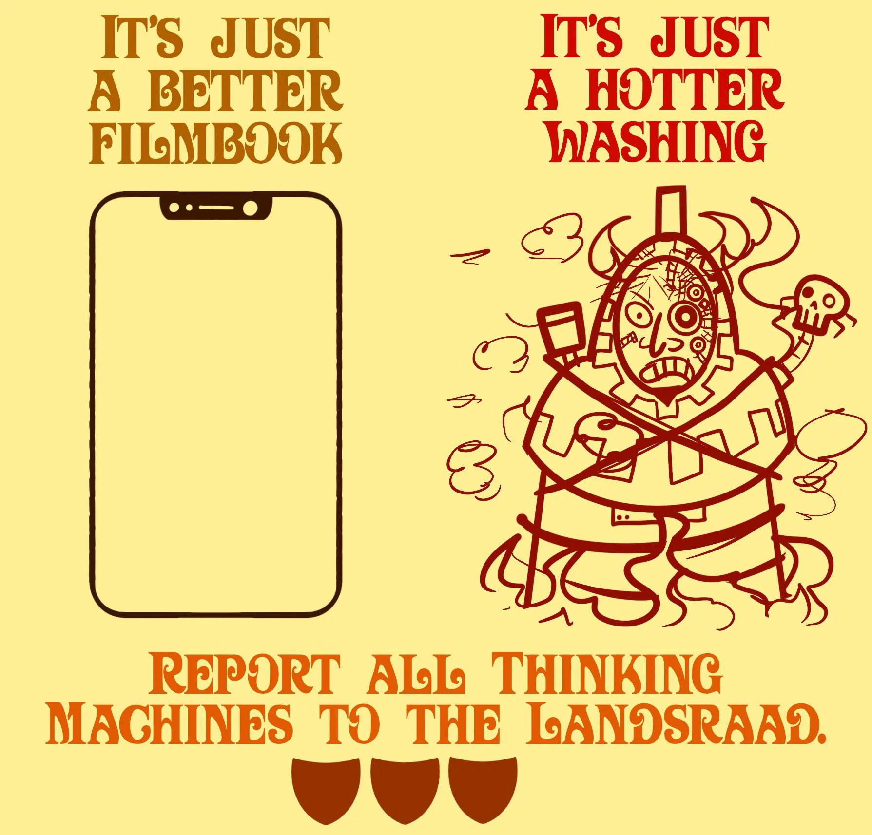 report all thinking machines to the landsraad | Butlerian Jihad | Know ...