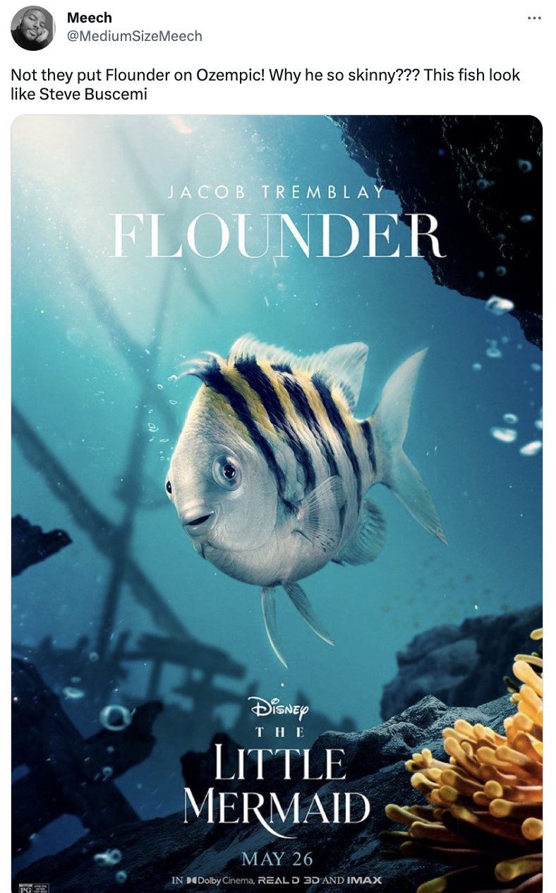 Buscemi | Live-action Flounder | Know Your Meme
