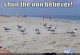 Shun the Nonbeliever | Know Your Meme
