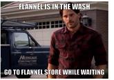 Flannel Fetish Alcide | Know Your Meme