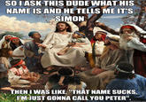 The story of how Simon Peter became just "Peter" | Story Time Jesus ...