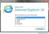 If you can't beat them... | Internet Explorer | Know Your Meme