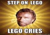 Don't step on this lego | I Hope You Step on a LEGO | Know Your Meme