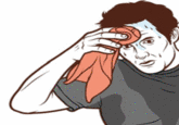 [Image - 565560] | Sweating Towel Guy | Know Your Meme