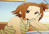 Yui eating Cookie | K-On! | Know Your Meme