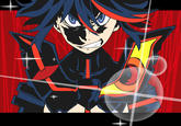 Ryuko Matoi smirk | Kill la Kill | Know Your Meme