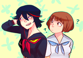 Ryuko Matoi smirk | Kill la Kill | Know Your Meme