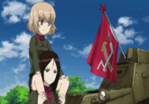 chillin | Girls und Panzer | Know Your Meme