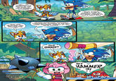 Amy actually looks a bit scary there at the end | Archie Sonic Comics ...
