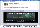 Revolver Ocelot | Revolver Ocelot | Know Your Meme