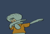 Dabbing Squidward is Beautiful | Squidward Dab | Know Your Meme