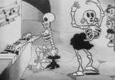 a skeleton takes a peek out the window | Skeletons | Know Your Meme