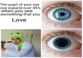 Expanding Pupil | Know Your Meme
