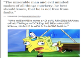 Gods Calpurnia you're so paranoid | Mocking SpongeBob | Know Your Meme