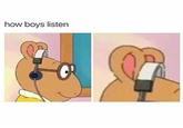 How Boys Listen | Arthur's Headphones | Know Your Meme