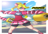 Ribbon Girl from ARMS | ARMS | Know Your Meme