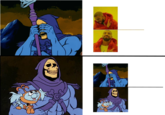 Skeletor Peekaboo | Know Your Meme