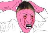 Agony | Pink Wojak | Know Your Meme