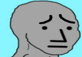 Don't be graycist, have gray pride! | NPC Wojak | Know Your Meme