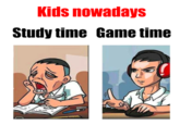 Study Time vs. Game Time | Know Your Meme