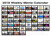 2018 in Memes | Meme of the Month Calendars | Know Your Meme