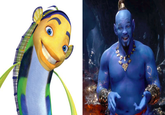 Will Smith looking like a Smurf on steroids | Will Smith's Genie | Know ...