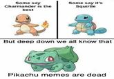 Confused Boi | Some Say Charmander Is the Best | Know Your Meme