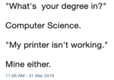 What's Your Degree In? | Know Your Meme