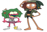 What are Sprig and Polly looking at? | Amphibia | Know Your Meme