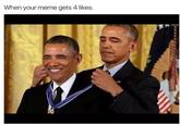 Obama Awards Obama a Medal Template | Obama Awards Obama a Medal | Know ...