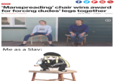 Laila Laurel's "A Solution for Man-Spreading" chairs | Manspreading ...
