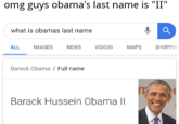 Obama's Last Name | Know Your Meme
