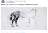 Unfinished Horse Drawing | Know Your Meme