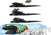 Burning Godzilla minus one | Godzilla | Know Your Meme