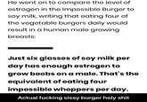 Impossible Whopper Estrogen | Know Your Meme