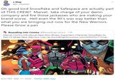 Final versions of Marvel’s Snowflake and SafeSpace by Huerta93Till ...