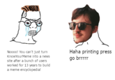 Serotonin brain juice go prrrr | Money Printer Go Brrr | Know Your Meme