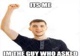 That's cool and all but please show me literally one person who asked ...