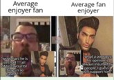 Average Fan / James' YouNiverse | Average Fan vs. Average Enjoyer ...