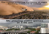 the chicken | Dust Storm Dog | Know Your Meme